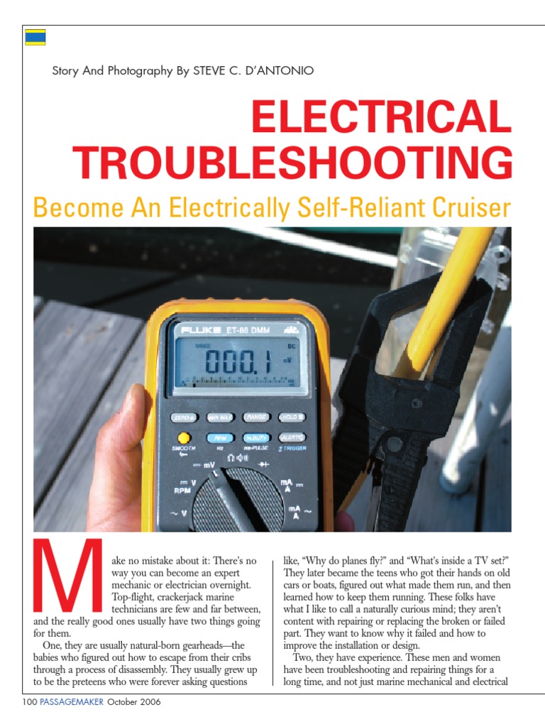 Electrical Troubleshooting Techniques PDF | PDF | Series And Parallel ...