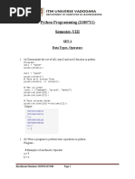 Python Lab Manual | PDF | Parameter (Computer Programming) | C ...