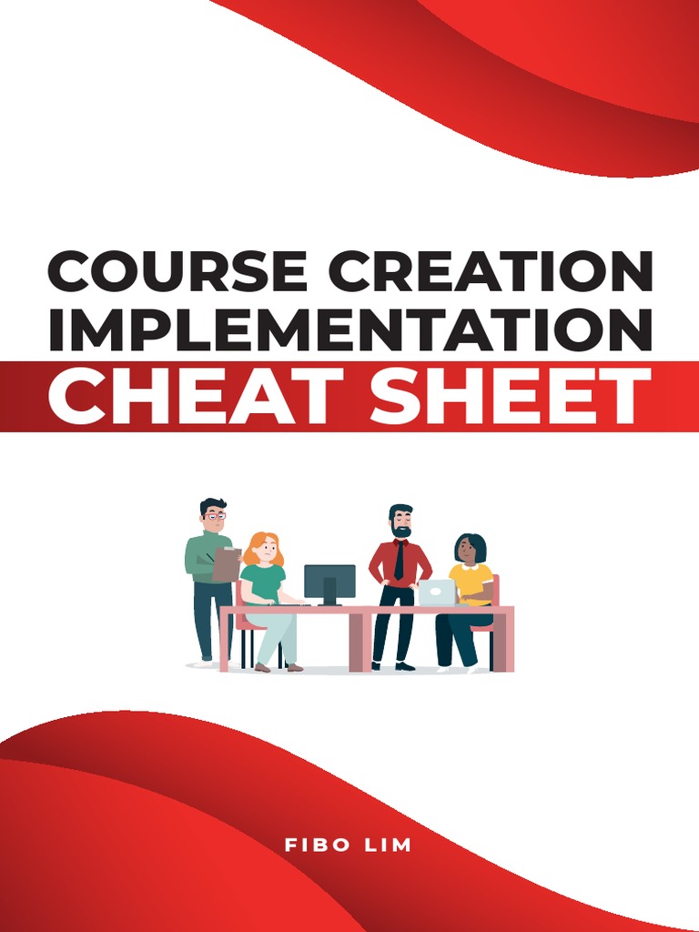 Course Implementation Cheat Sheet | PDF | Web Conferencing | Sales