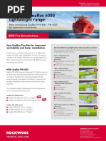 SeaRox SL 620 Marine Insulation Datasheet | PDF | Thermal Insulation ...