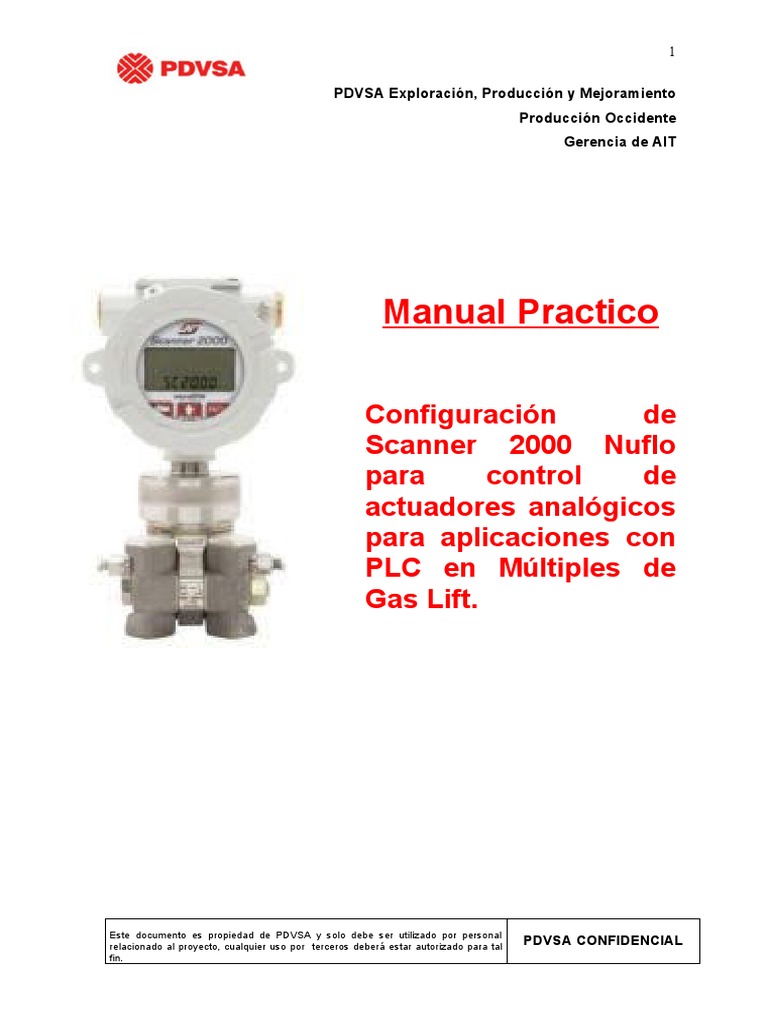Manual de Configuración Scanner 2000 Nuflo | PDF | USB | Ingeniería ...