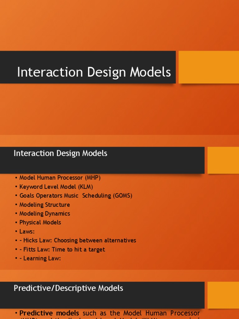 12-Interaction Design Models - Model Human Processor - Principles-31 ...