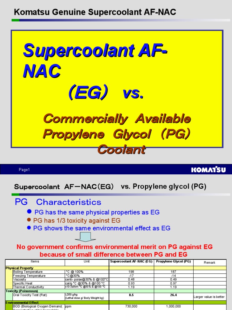 Dokumen - Tips - Super Coolant Af Nac | PDF | Chemical Compounds ...