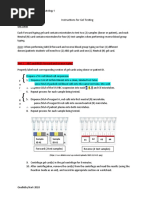 DG Gel 8 Direct Coombs Card Instructions | PDF