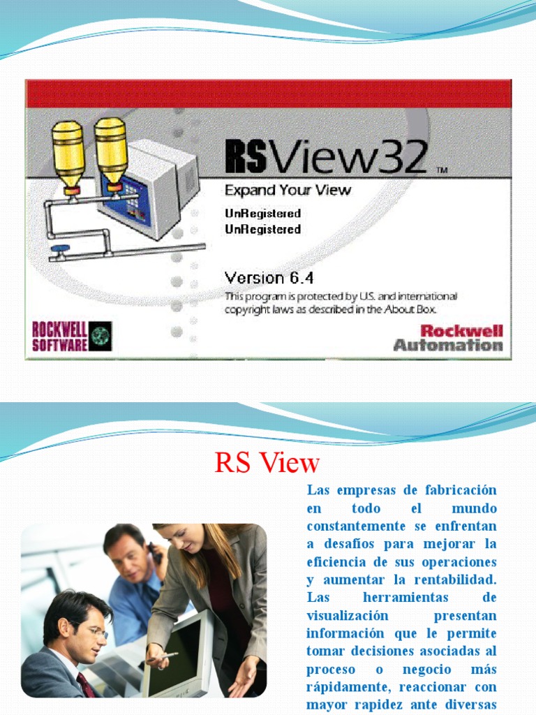 Rsview | PDF | Software de la aplicacion | Software