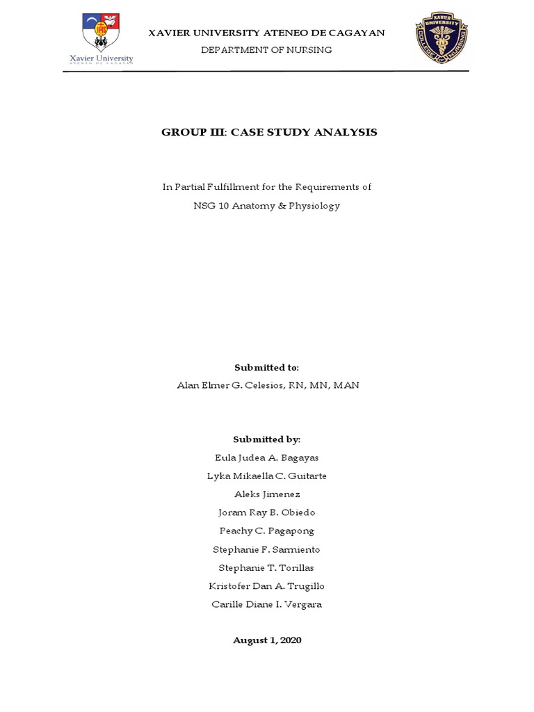 GRP 3 Case Study - Burns | PDF | Skin | Burn