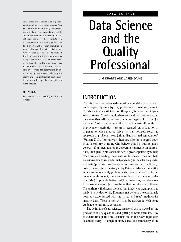 Data Science PDF | PDF | Analytics | Data Science