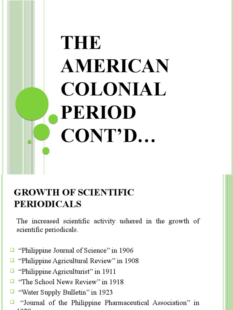 American Colonial Science in the Philippines | PDF | Philippines | Science