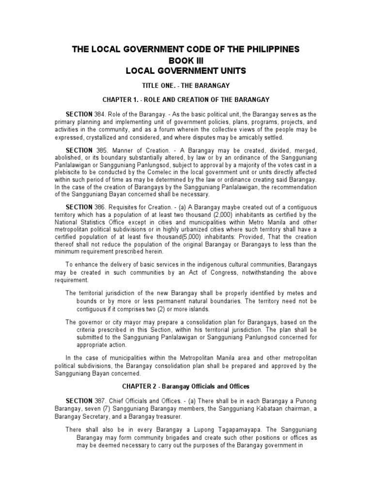 Barangay Rules and Regulations | PDF | Mediation | Arbitration