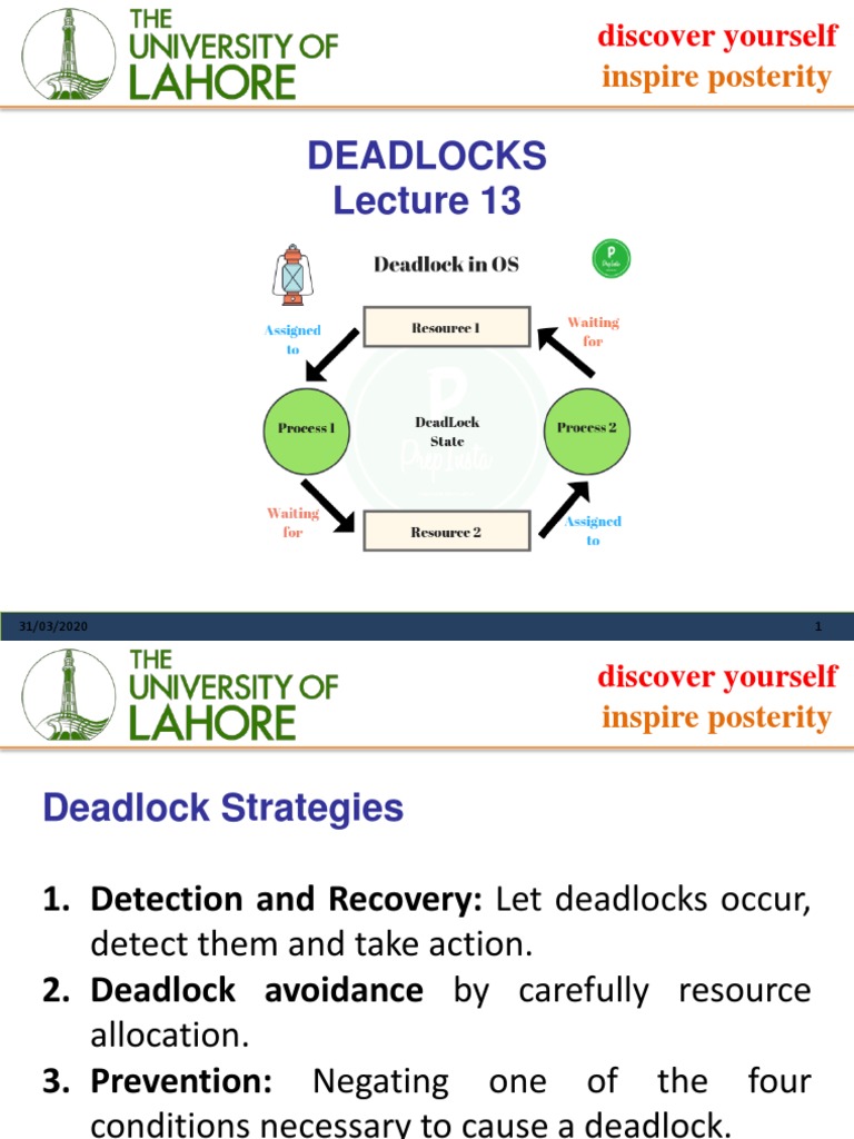 Deadlock 3 | PDF | Resource | Concurrency (Computer Science)