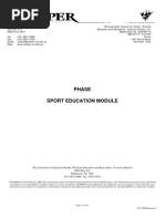 Sepep | PDF | Sports | Physical Education