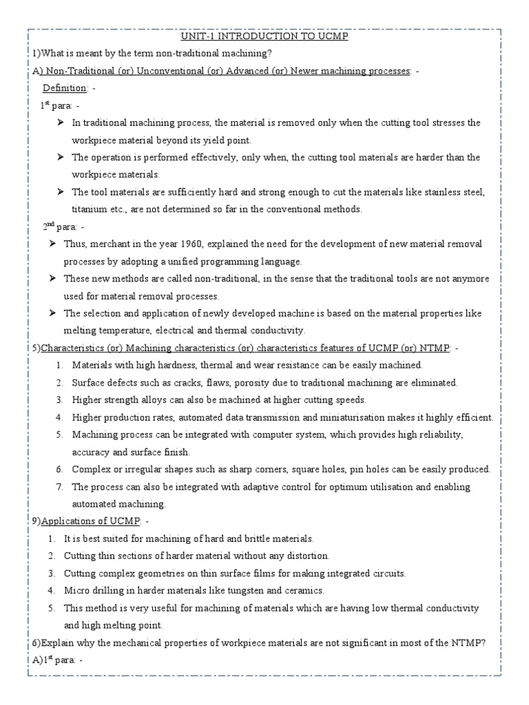 Ucmp All in One | PDF | Machining | Abrasive