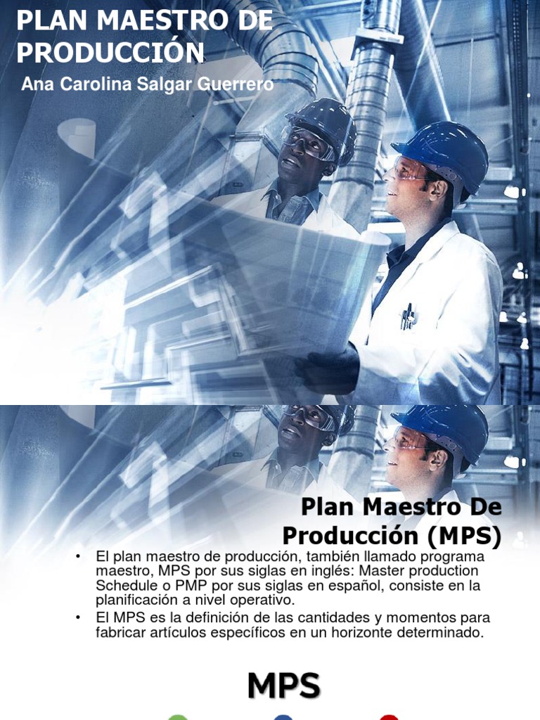 Plan Maestro de Produccion | PDF | Planificación | Economias