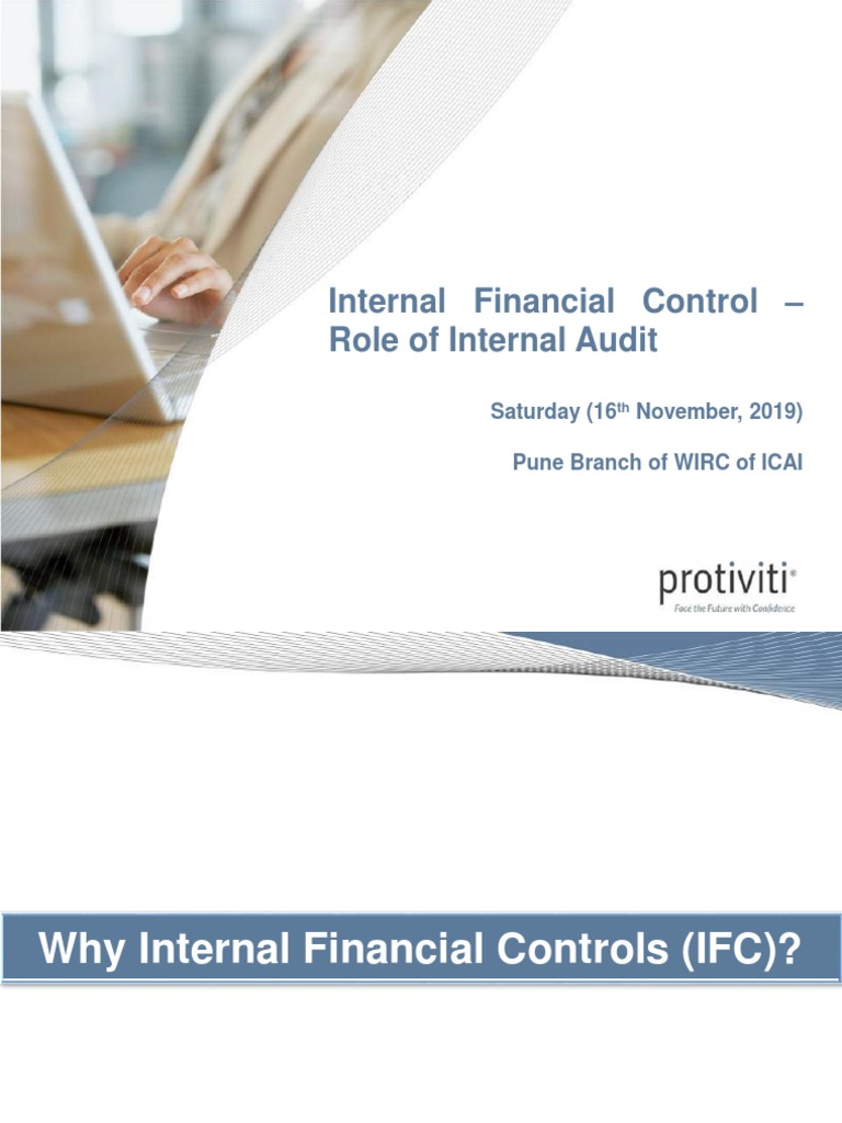 Internal Financial Controls Practical Approach by CA. Murtuza Kachwala ...