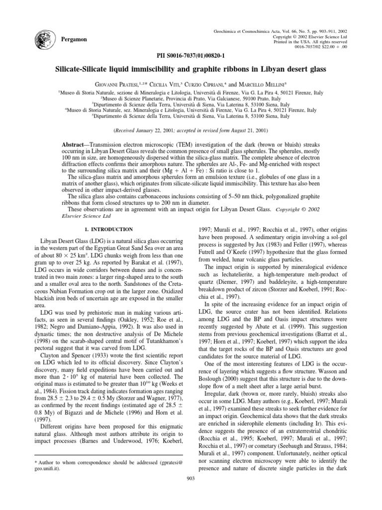 Silicate Silicate Liquid Immiscibility A PDF | Download Free PDF ...