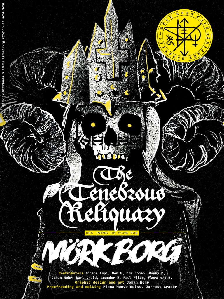 Mork Borg - Tenebrous - Reliquary | PDF | Nature