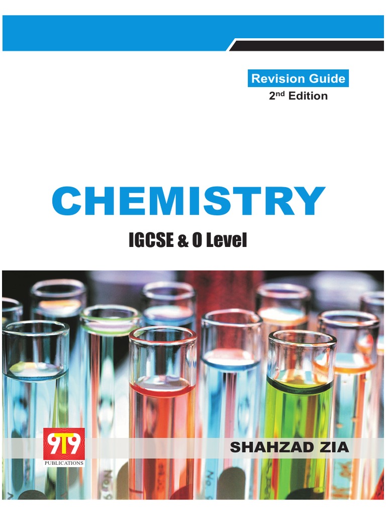 O Level Chemistry Revision Guide by Shahzad Zia | PDF | Acid | Chemical ...
