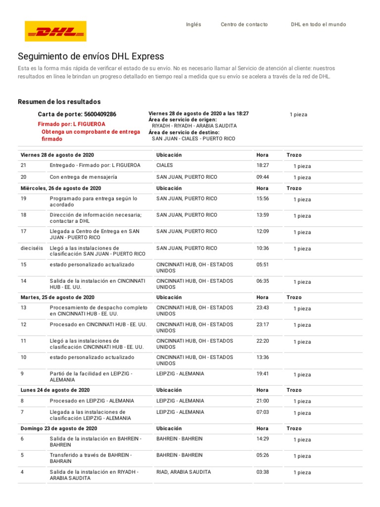 DHL Aliexpress | PDF