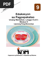 EsP 9 MODULE 2 | PDF