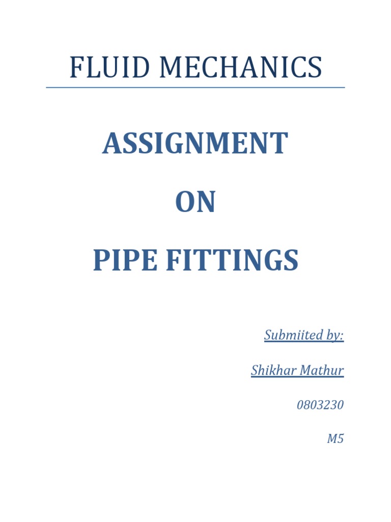 Fluid Mechanics | PDF