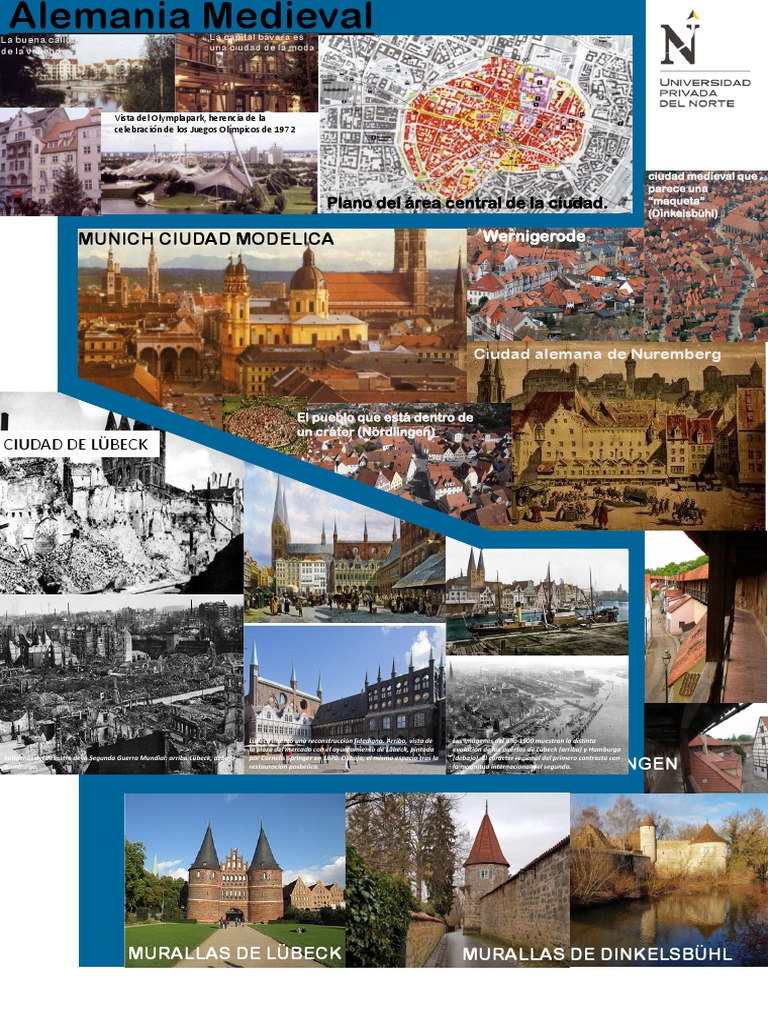 Alemania medieval: Un vistazo a las ciudades históricas de Baviera y el ...