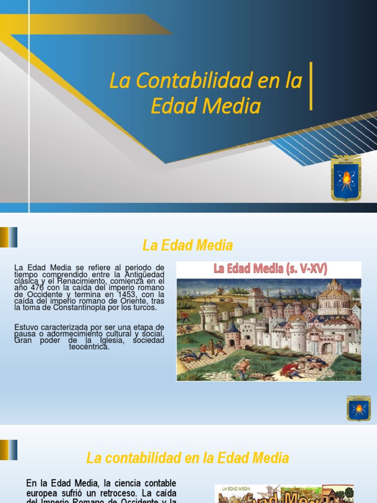 Historia de La Contabilidad Edad Media | PDF | Edades medias | imperio ...