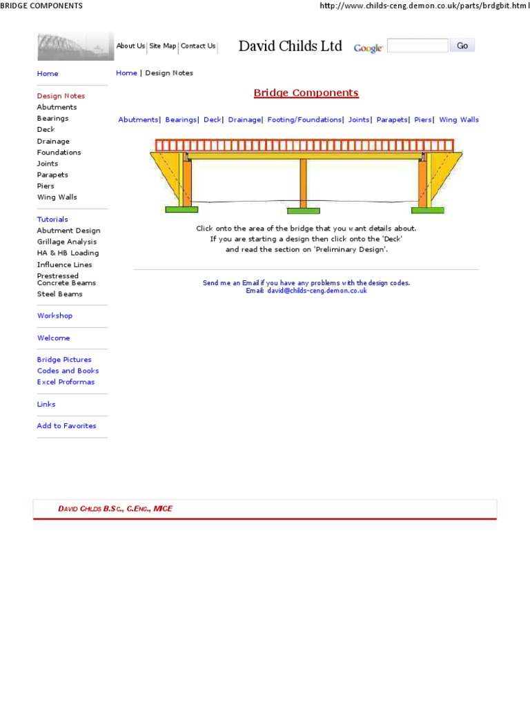 Design of Bridge | PDF