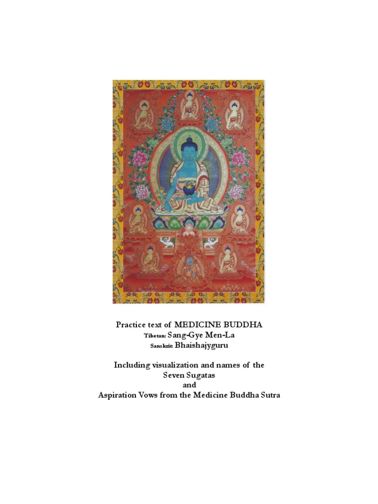 Medicine Buddha 8 Sugata Booklet PDF | PDF | Bodhisattva | Buddhist ...