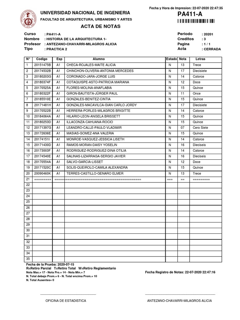 Acta Notas-P2 | PDF | Violencia