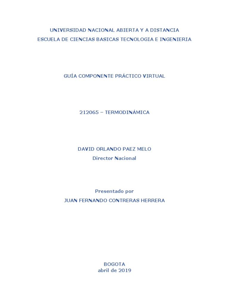 PRACTICA No2 | PDF | Termodinámica | Entalpía