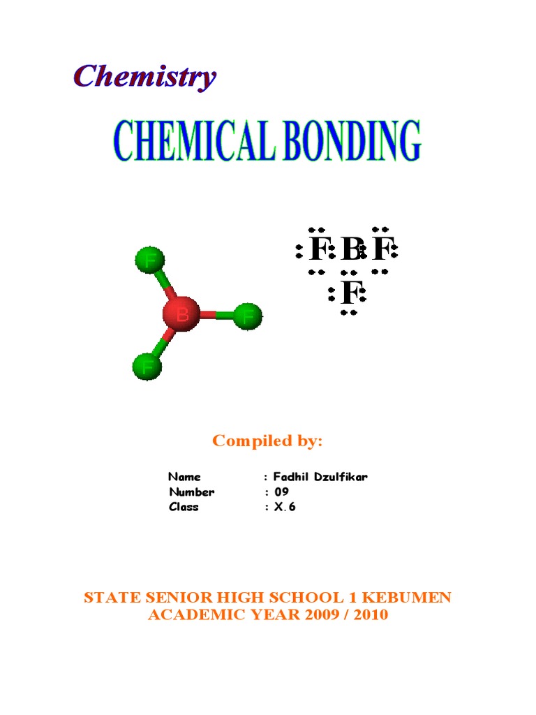 Chemical Bonding | PDF | Ionic Bonding | Chemical Bond