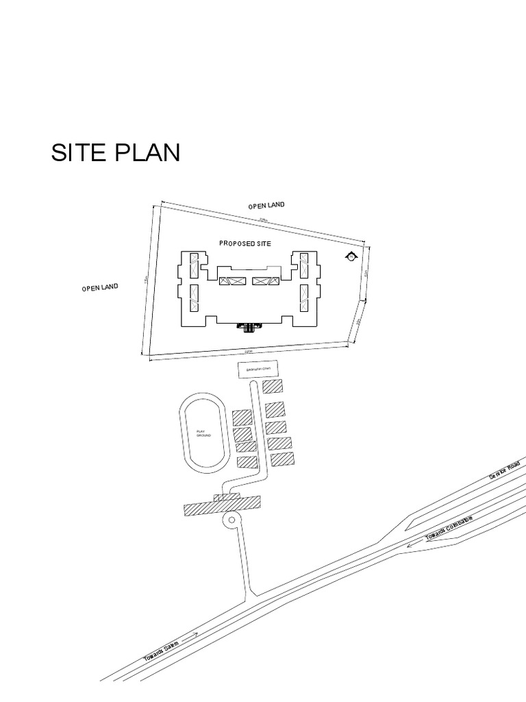Proposed Site Plan for Open Land | PDF