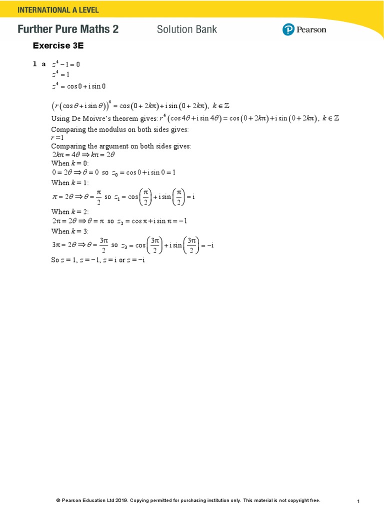 Exercise 3E | PDF | Teaching Mathematics