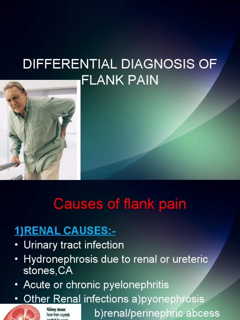 Flank Pain: Differential Diagnosis Guide | PDF | Kidney | Urinary Tract ...