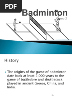 Module 1.1-Badminton (Rules and Basic Skills) | PDF | Games Of Physical ...
