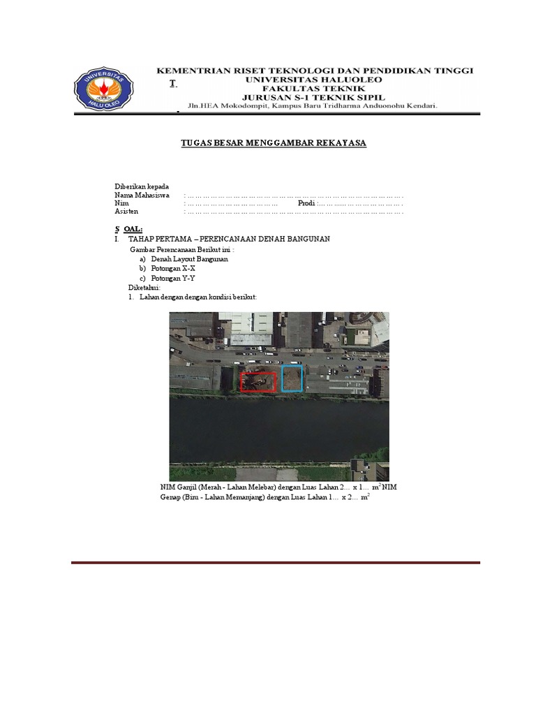 Soal TB Menggambar Rekayasa Revisi | PDF