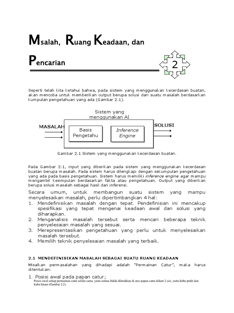 Ruang dan Graph Keadaan dalam AI | PDF