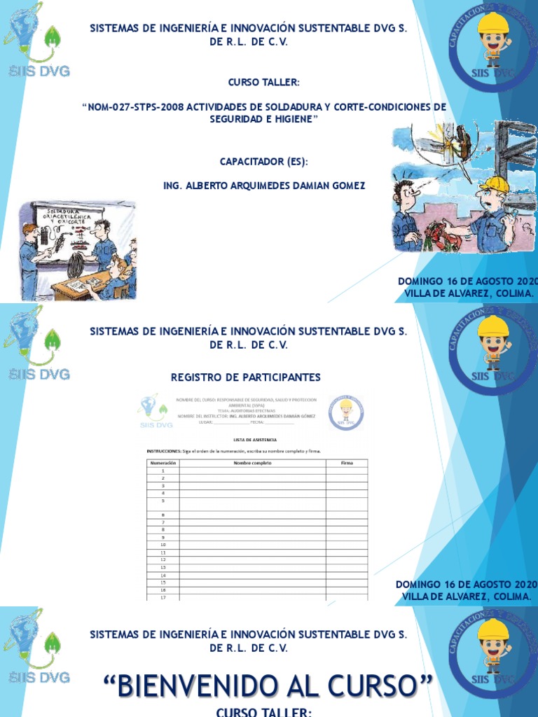 Nom 027 Stps | PDF | Soldadura | Construcción
