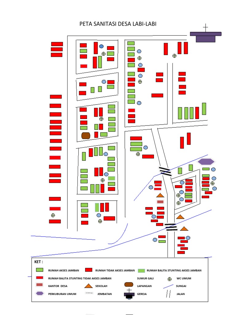 PKM Labi2 (Peta Sanitasi Desa Labi Labi) | PDF