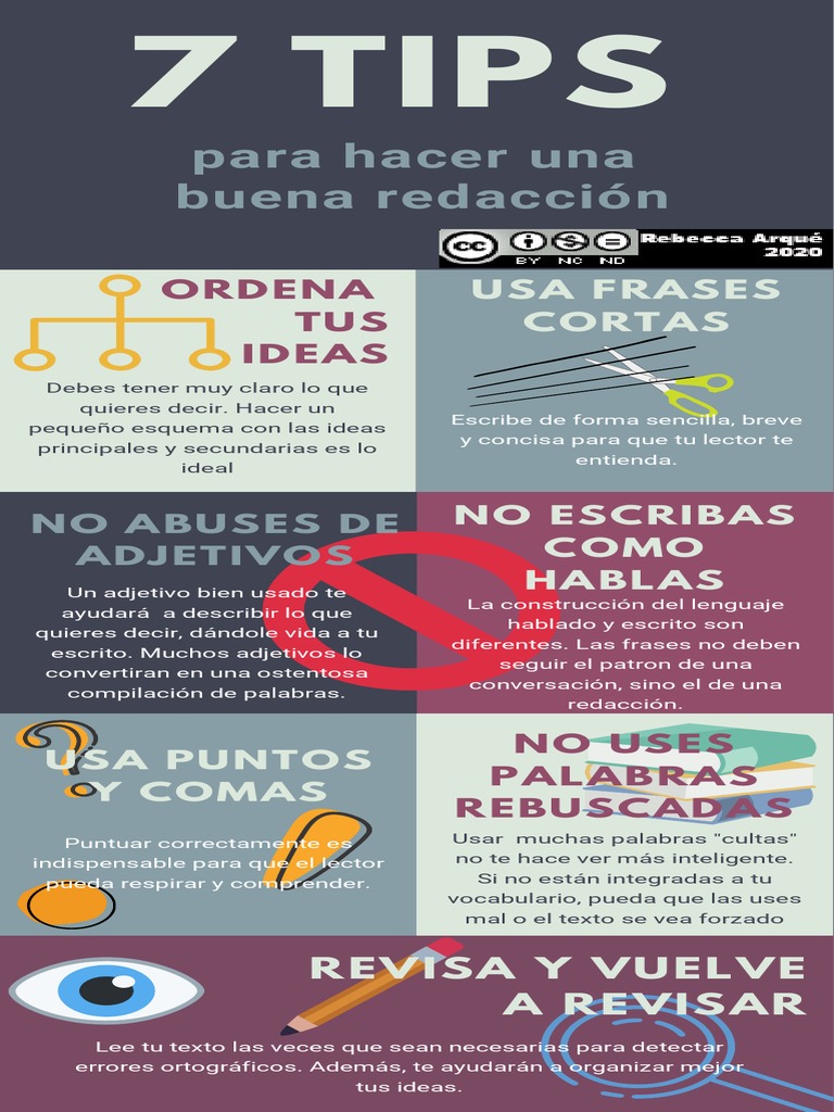 7 tips para hacer una buena redacción | PDF