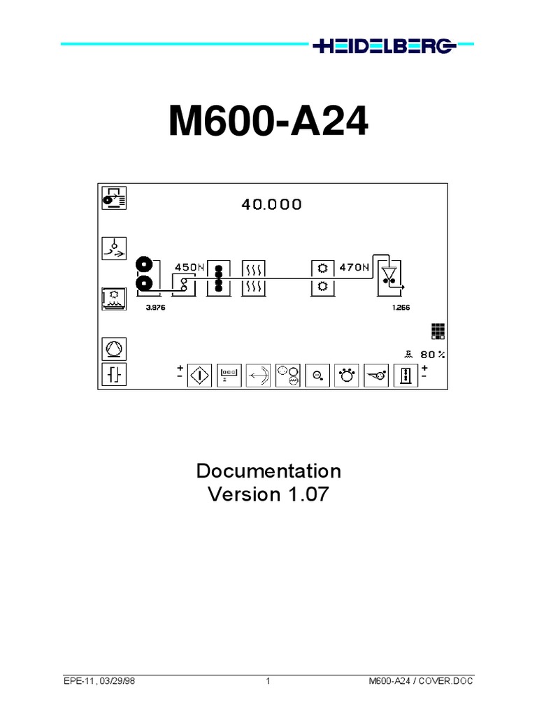 Technical Manual for M600-A24 | PDF | Pump | Components