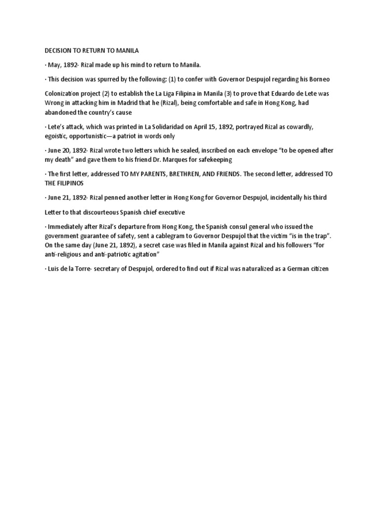 Chapter 10 Rizal | PDF