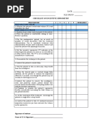 O2 Therapy Checklist | PDF | Health Care | Medicine