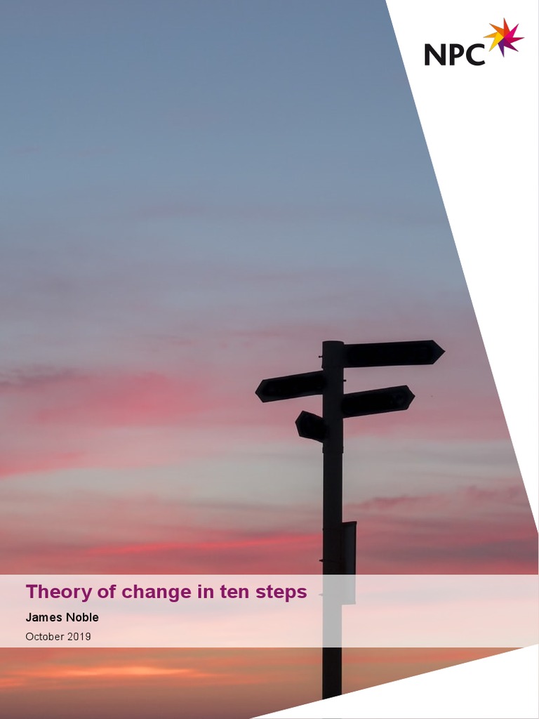 Theory of Change 10 Steps Updated | PDF | Target Audience | Theory