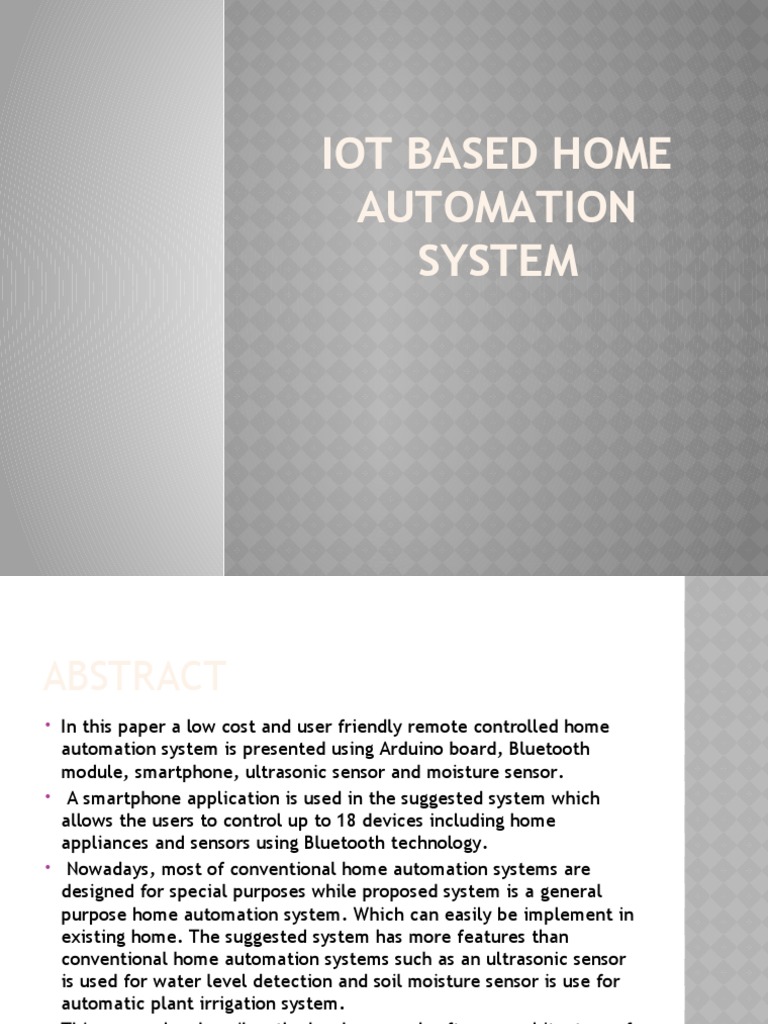Bluetooth Based Home Automation System | PDF | Rectifier | Relay