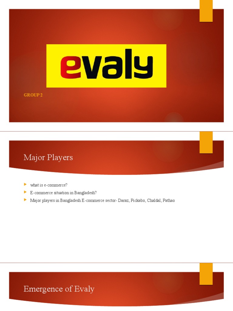Evaly Slide Final | PDF