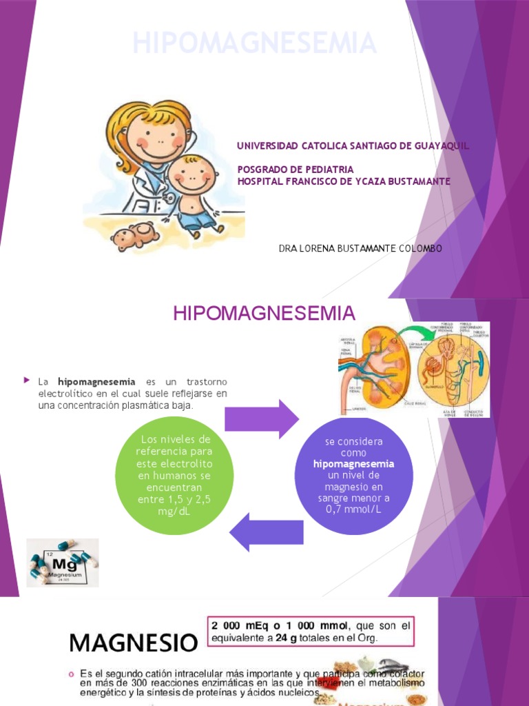 HIPOMAGNESEMIA | PDF | Medicina CLINICA | Rtt