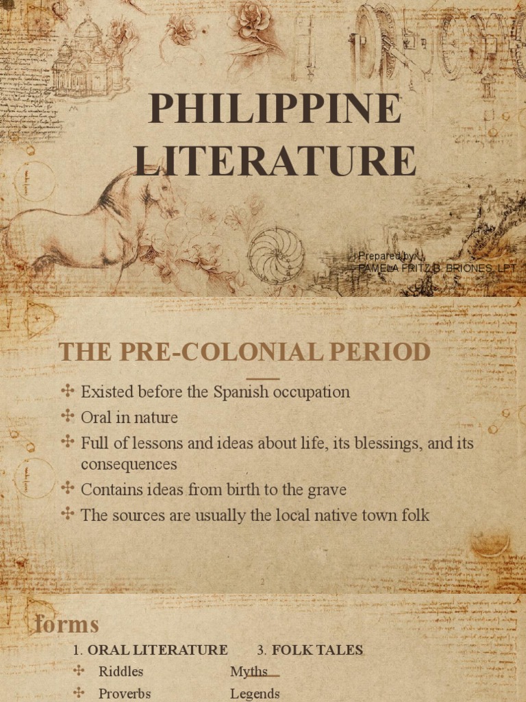 History of Philippine Literature | PDF | Narrative | Poetry