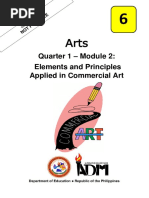 Q2 Arts6 Mod6 Graphics Design Poster Layout | PDF | Graphic Design | Page Layout