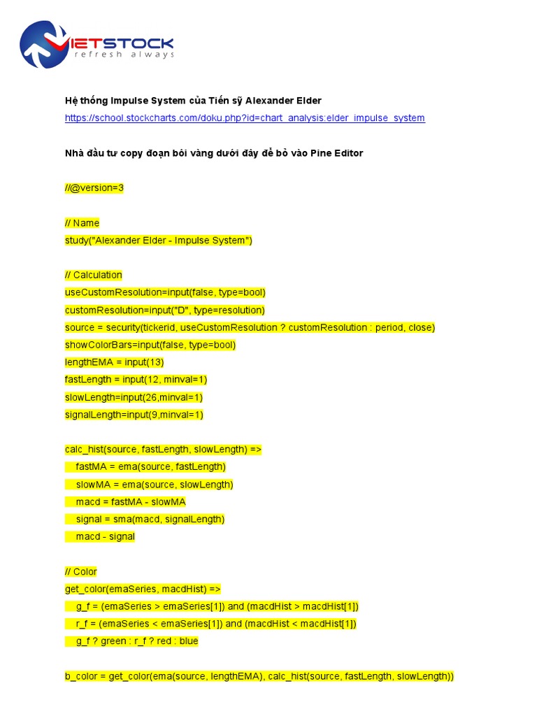 Alexander Elder - Impulse System | PDF